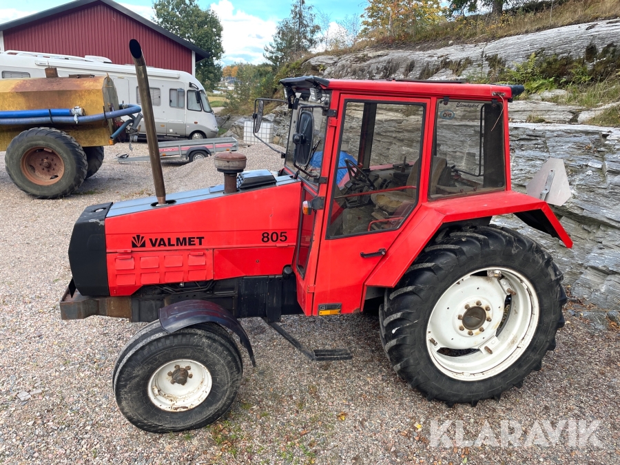 Traktor Valmet 805-2 turbo, Orust, Klaravik auktioner