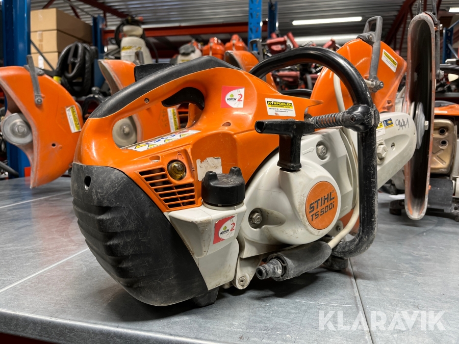 Motorkap Stihl TS500 i, Nacka, Klaravik auktioner