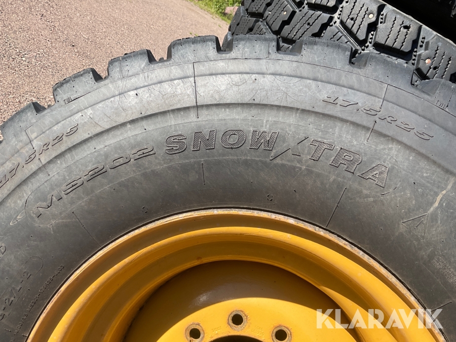 Däck med fälg Maxam Snow xtra 17.5R25, Malung-Sälen, Klaravi