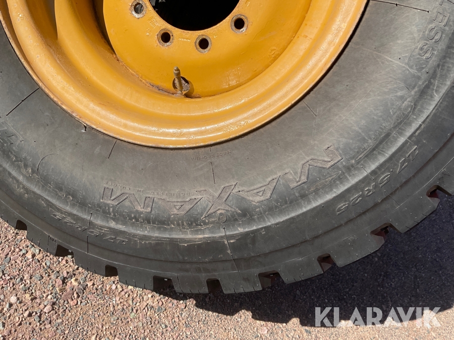 Däck med fälg Maxam Snow xtra 17.5R25, Malung-Sälen, Klaravi