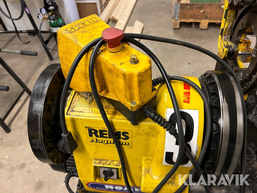 Gängmaskin Rems Magnum 4010, Mark, Klaravik auktioner