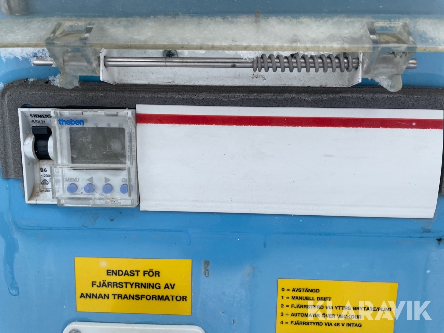 Belysningstransformator El-Björn BT 948 AU, Uppsala, Klaravi