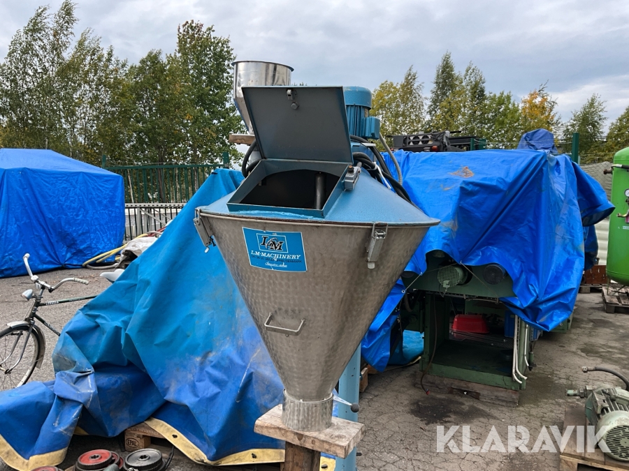 Vertikal skruvblandare LM- Machinery 125SV, Karlskoga, Klara