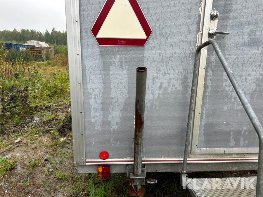 Personalvagn med fikarum och toalett Kabe PV44, Lindesberg,