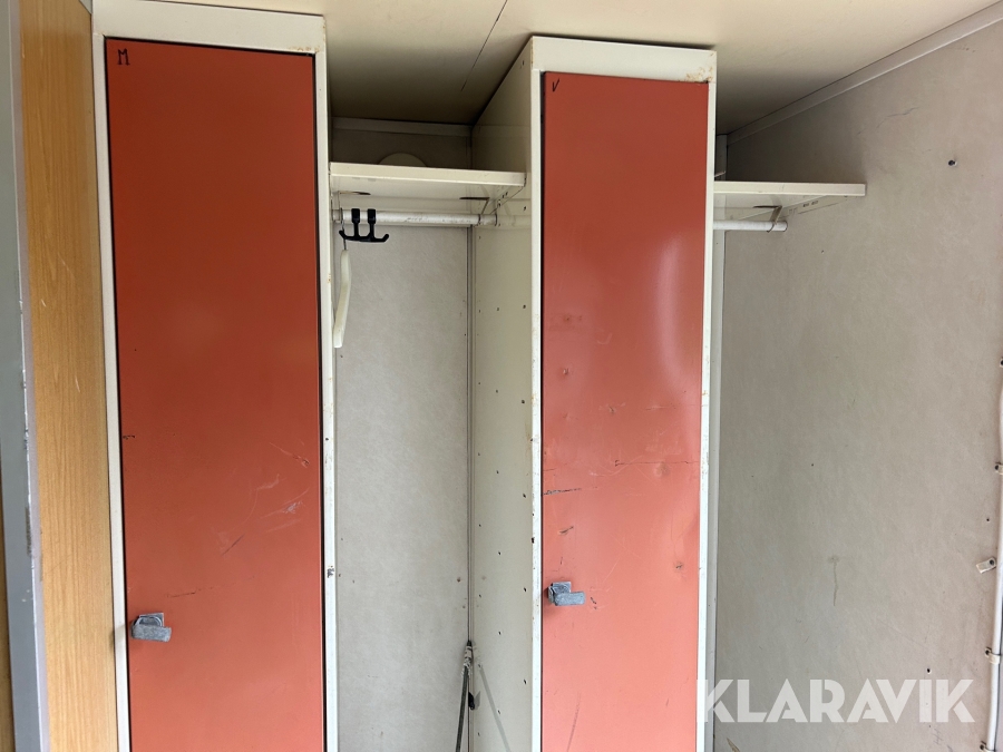 Personalvagn med fikarum och toalett Kabe PV44, Lindesberg,