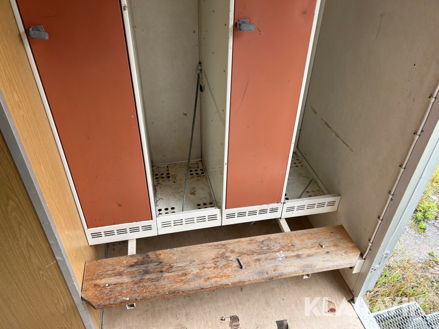 Personalvagn med fikarum och toalett Kabe PV44, Lindesberg,