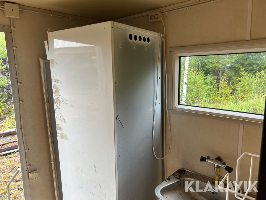 Personalvagn med fikarum och toalett Kabe PV44, Lindesberg,