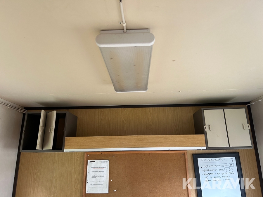 Personalvagn med fikarum och toalett Kabe PV44, Lindesberg,