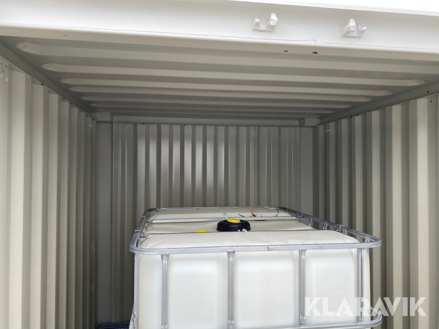 Miljöcontainer 8 fot, Gotland, Klaravik auktioner