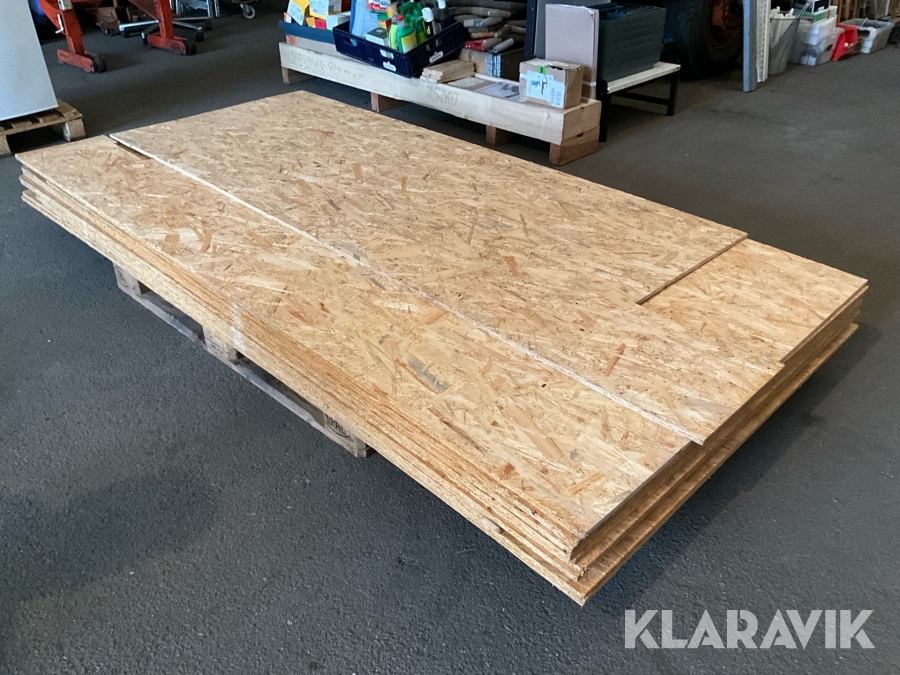 OSB skivor, Karlskoga, Klaravik auktioner