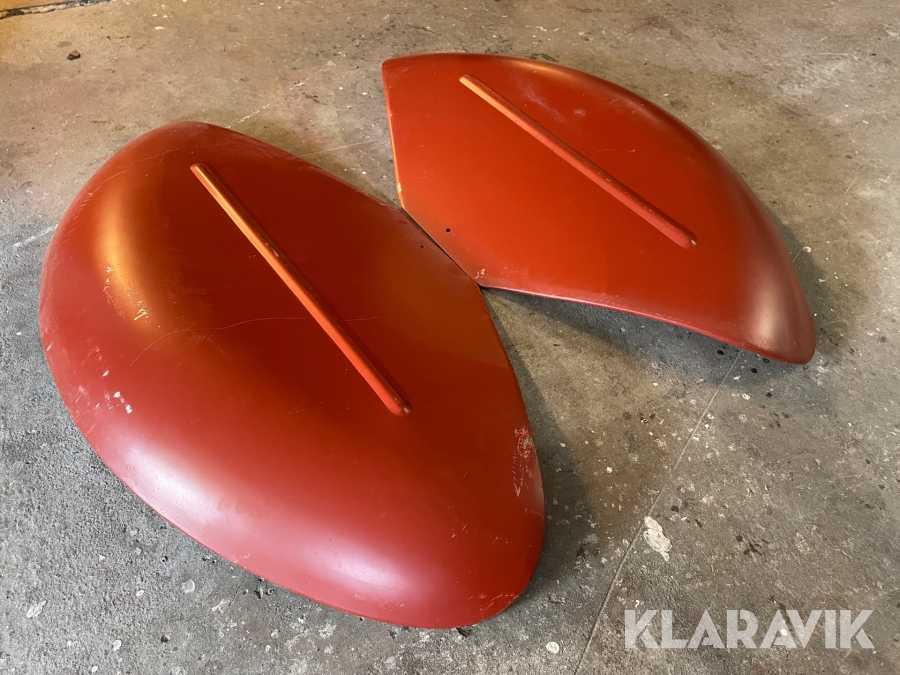 Bakskärmar 2st Fergusson TE20 Grålle, Härnösand, Klaravik au