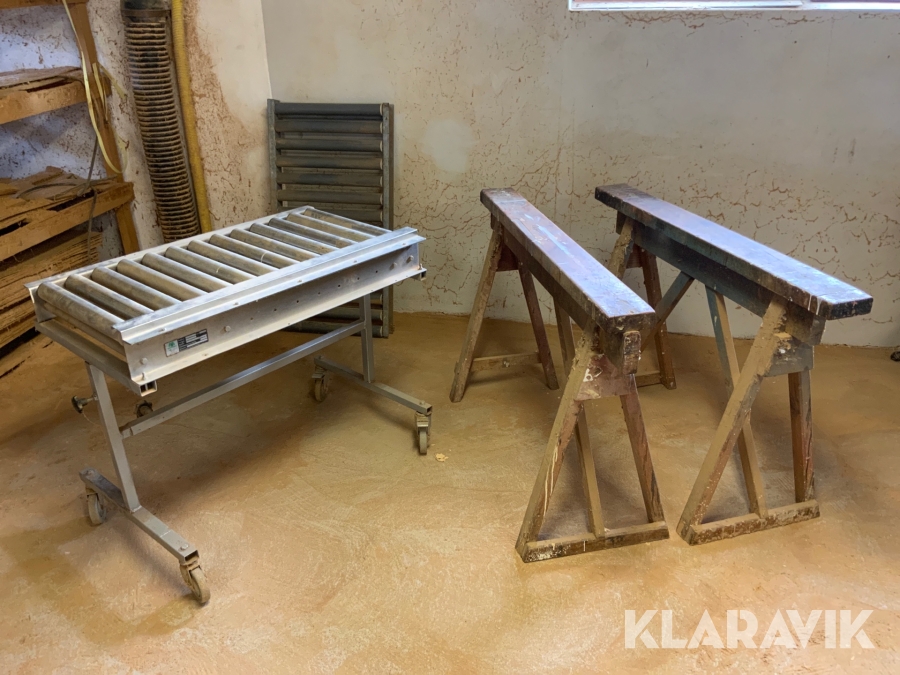 Rullbord och bockar, Simrishamn, Klaravik auktioner