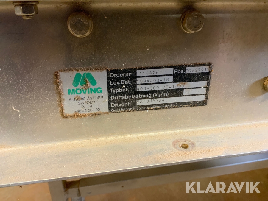 Rullbord och bockar, Simrishamn, Klaravik auktioner