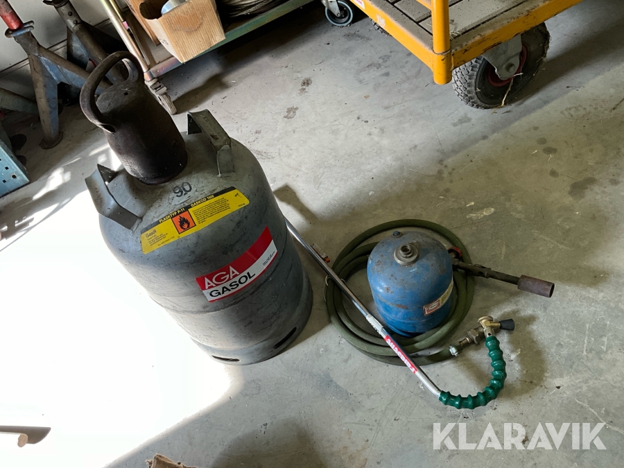 Brännare och tuber, Lekeberg, Klaravik auktioner