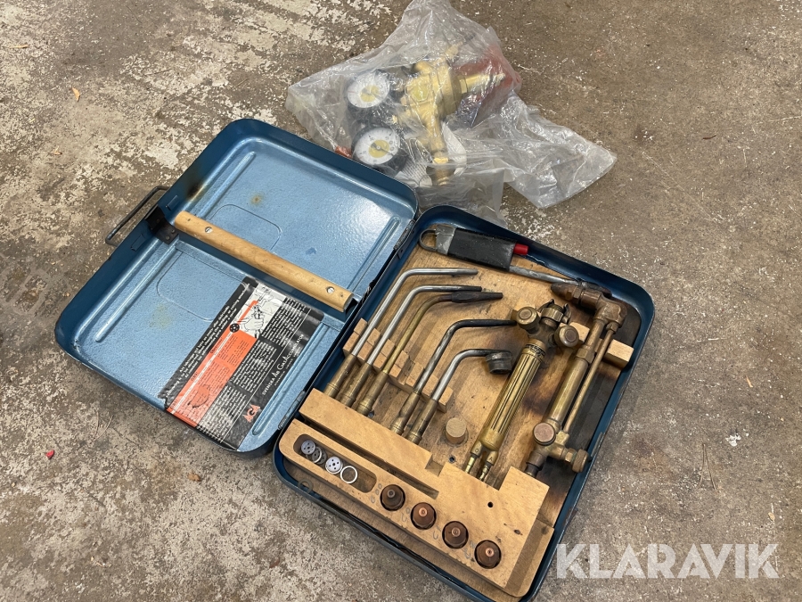 Svetsmunstycke och manometer, Oskarshamn, Klaravik auktioner