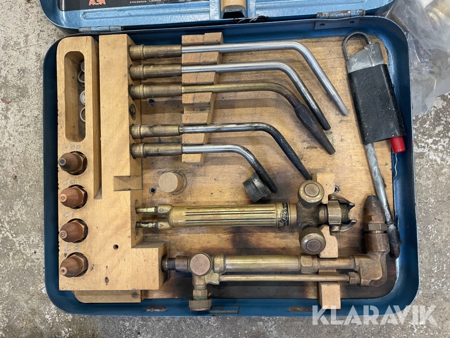 Svetsmunstycke och manometer, Oskarshamn, Klaravik auktioner