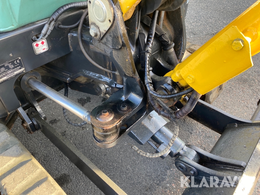 Grävmaskin Yanmar VIO 20, Jönköping, Klaravik auktioner