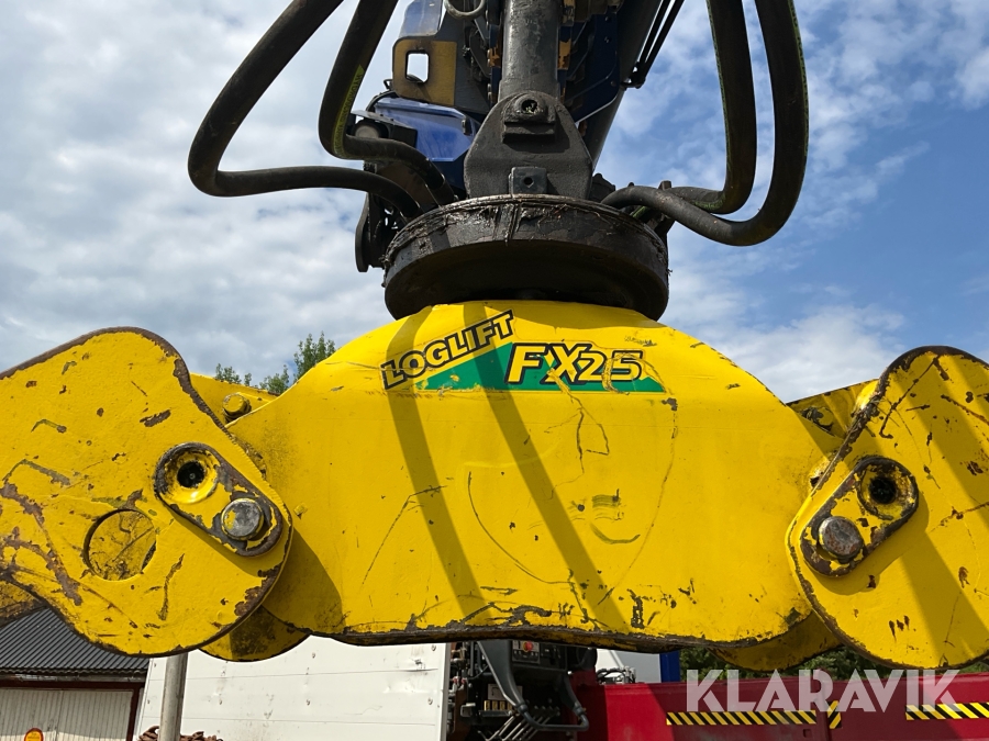 Timmergrip till lastbilskran Loglift Fx25, Nyköping, Klaravi