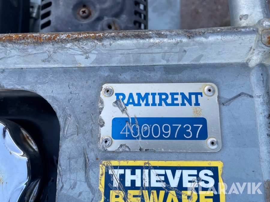 Markvibrator Swepac F90A, Svalöv, Klaravik auktioner