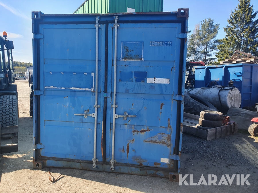 Container 10 fots Miljöcontainer, Karlstad, Klaravik auktion
