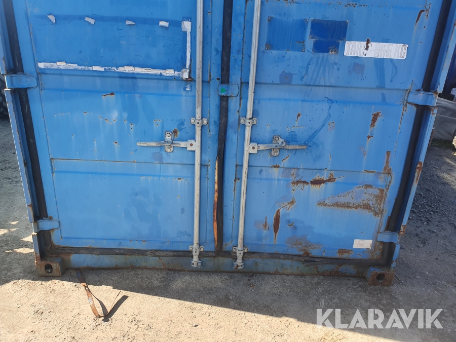 Container 10 fots Miljöcontainer, Karlstad, Klaravik auktion