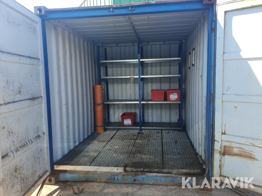 Container 10 fots Miljöcontainer, Karlstad, Klaravik auktion