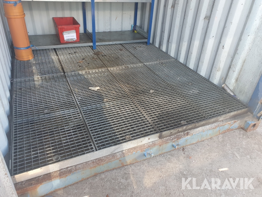 Container 10 fots Miljöcontainer, Karlstad, Klaravik auktion
