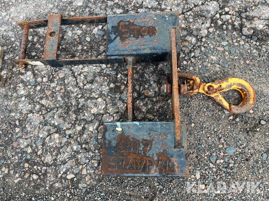 Lyftok 5 ton för gafflar Carrus, Svalöv, Klaravik auktioner