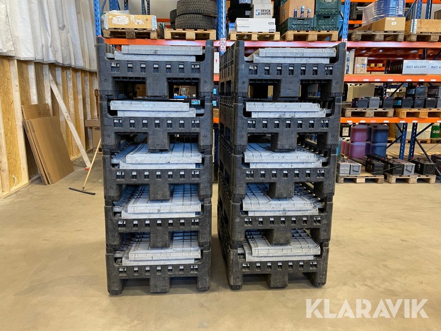 Plastcontainer 620l 10st