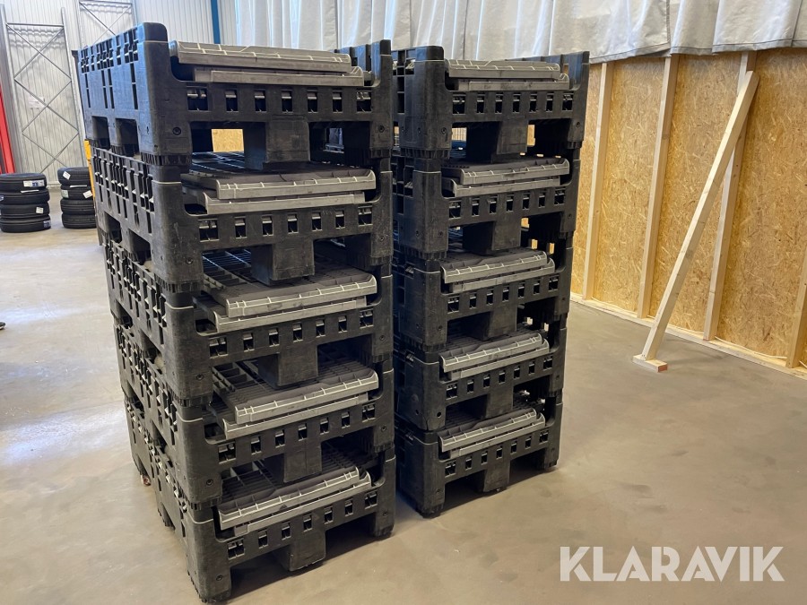 Plastcontainer 620l 10st