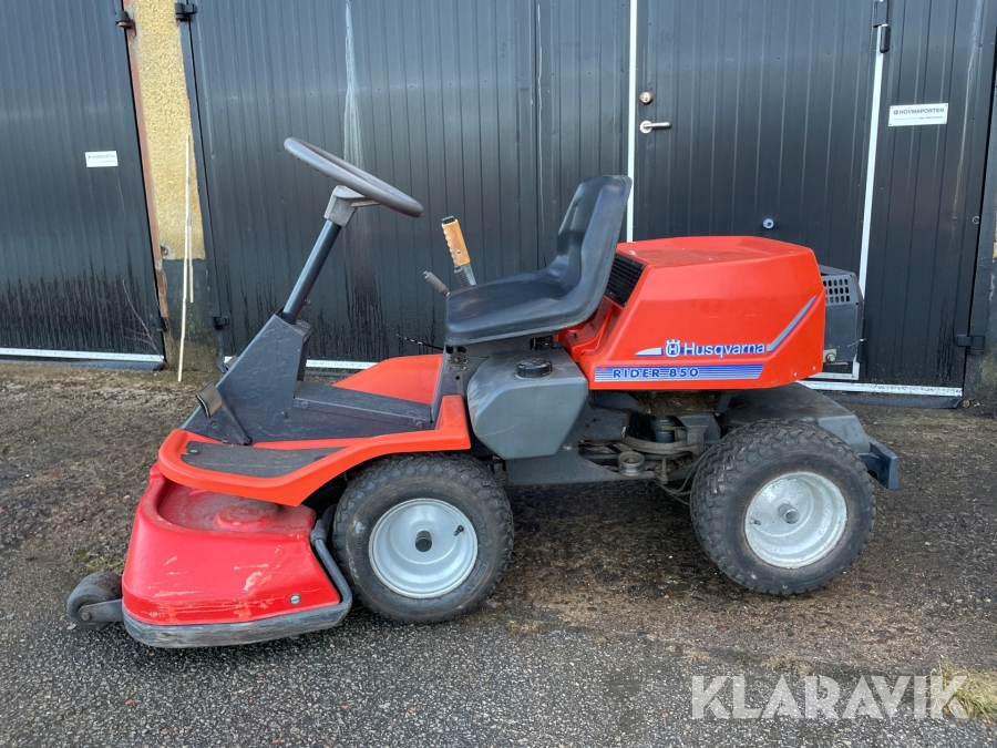 Åkgräsklippare Husqvarna Rider 850, Ronneby, Klaravik auktio
