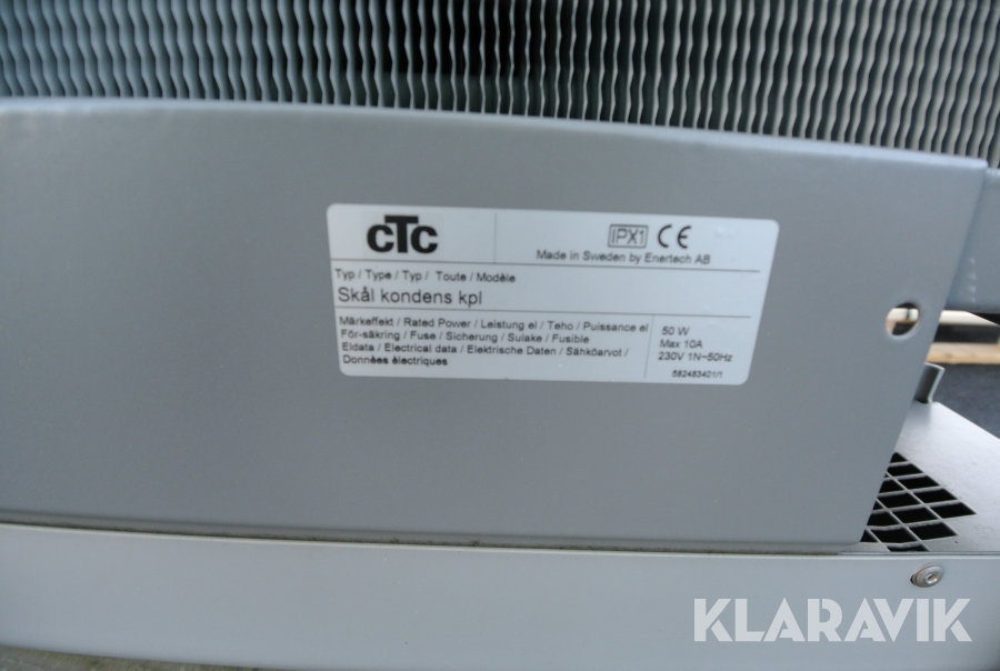 Värmepump CTC EcoAir Polar Edition 107