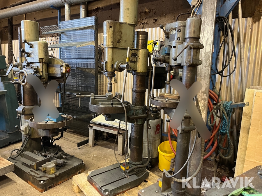 Pelarborrmaskin Arboga E135 , Köping, Klaravik auktioner