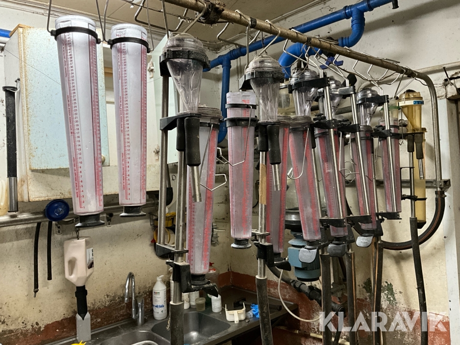 Provmjölkningsutrustning Tru-Test Milk Meters, Vindeln, Klar