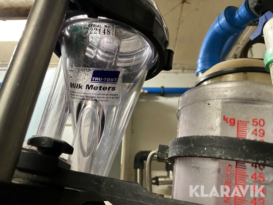 Provmjölkningsutrustning Tru-Test Milk Meters, Vindeln, Klar