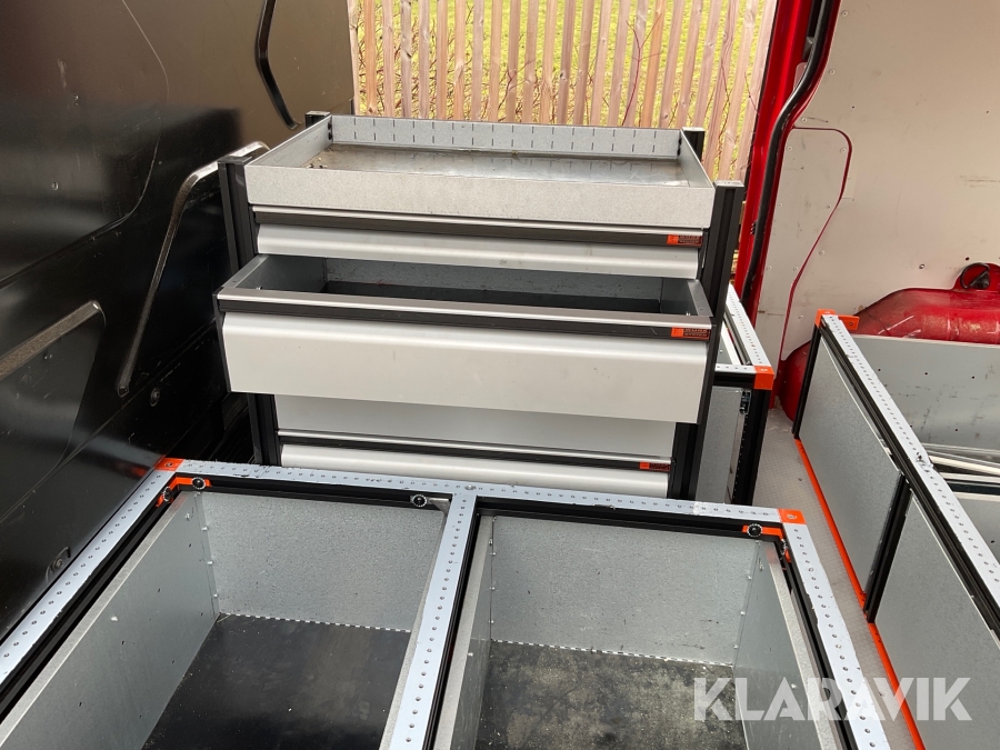 Verktygsinredning Worksystems, Emmaboda, Klaravik auktioner