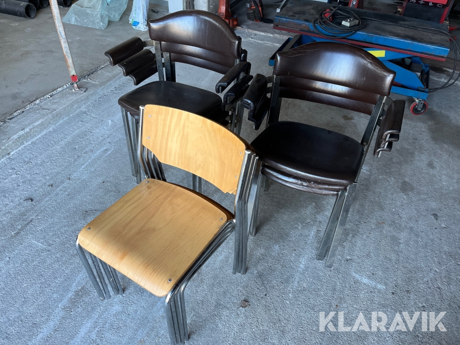 Stolar Stapelbara, Lund, Klaravik auktioner