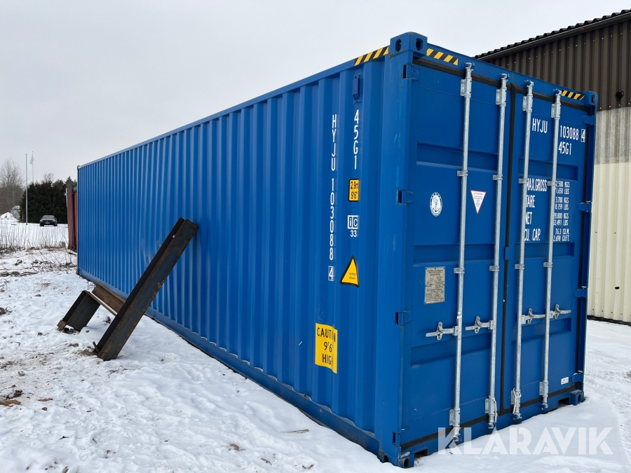 40 fot Container HY-TH41, Stockholm, Klaravik auktioner