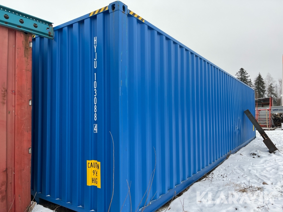 40 fot Container HY-TH41, Stockholm, Klaravik auktioner