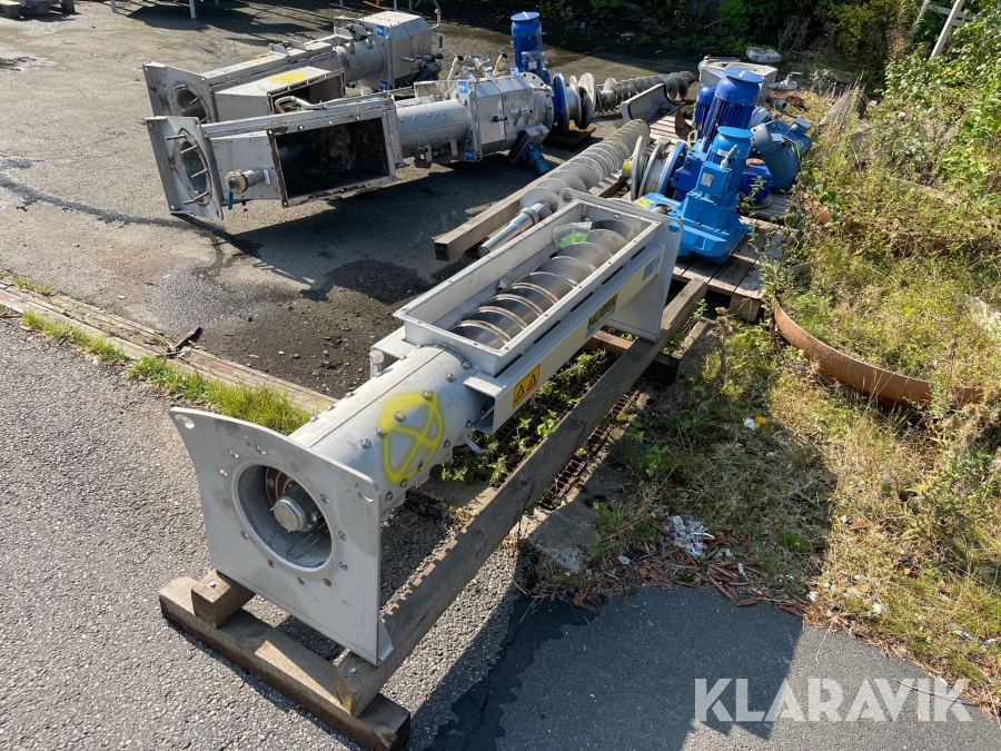 Skruvpress Huber Technology Wap/4 SL HP, Göteborg, Klaravik