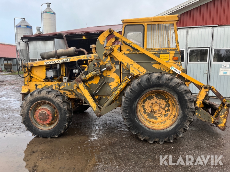 Baklastare Volvo BM 641, Västervik, Klaravik auktioner