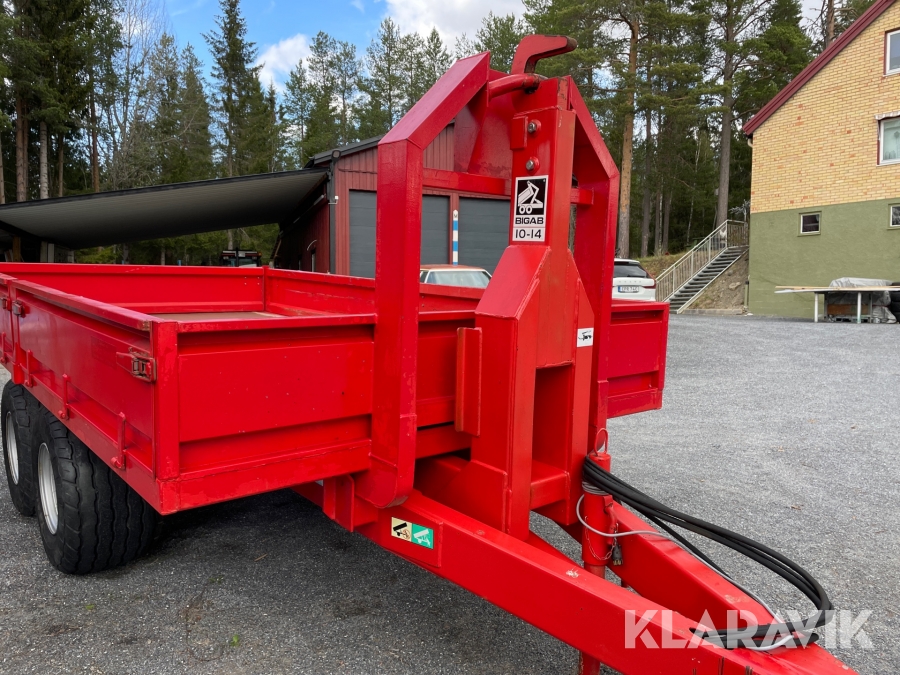 Lastväxlarvagn Bigab VV 10-14, Åre, Klaravik auktioner