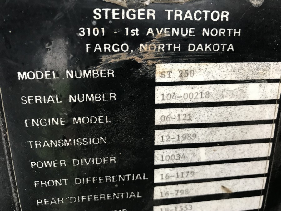 Klaravik Auktioner | STEIGER COUGAR III ST250