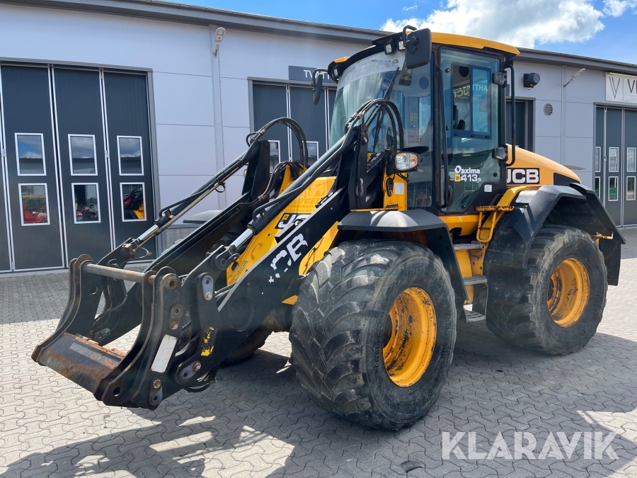 Teleskoplastare JCB 413, Grästorp, Klaravik auktioner