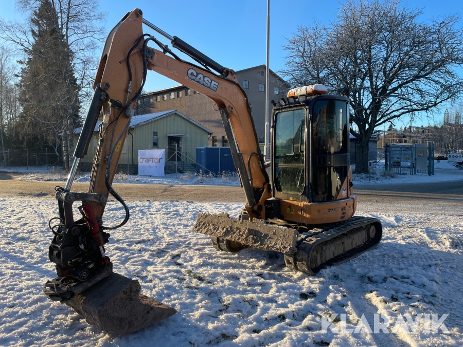 Grävmaskin Case Cx50B, Avesta, Klaravik