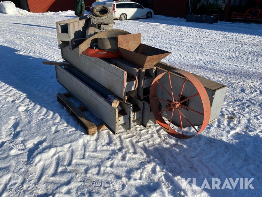 Transportör till spannmål Kvänums plåtindustri KPT-25