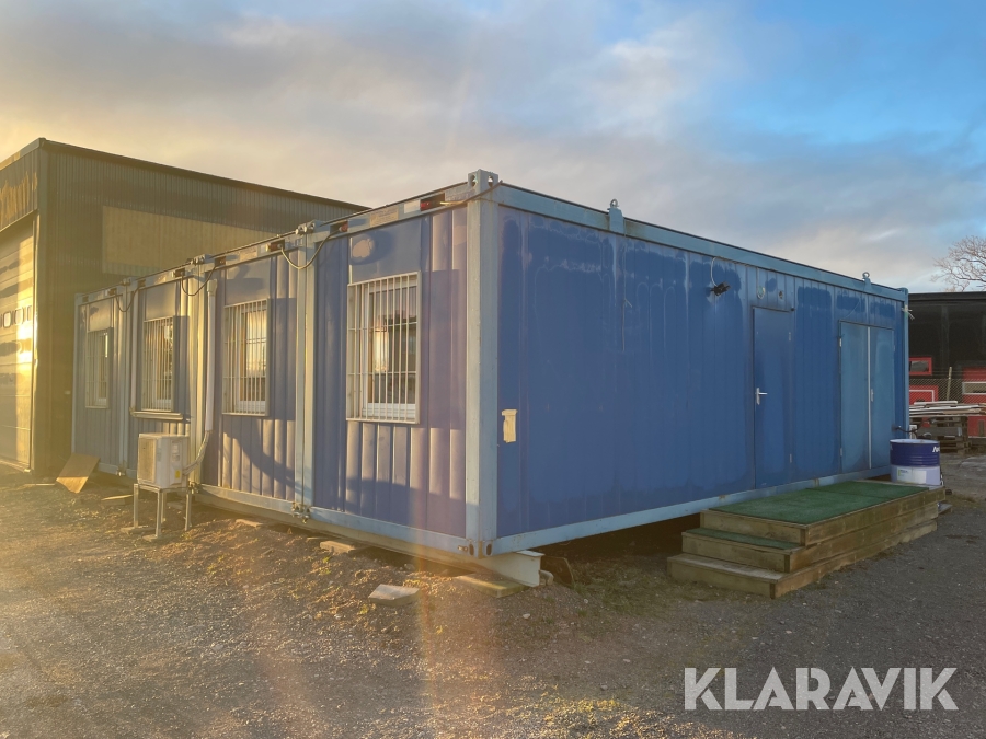 Kontorsmoduler Containex T3 30, Oskarshamn, Klaravik auktion