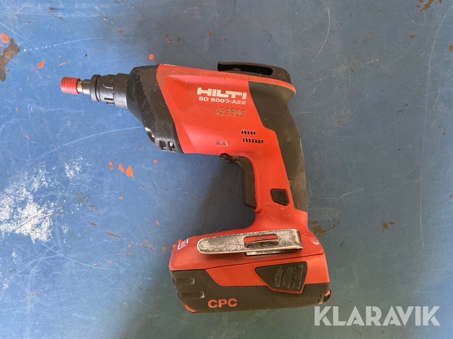 Skruvdragare Hilti SD 5000 A22, Jönköping, Klaravik auktione