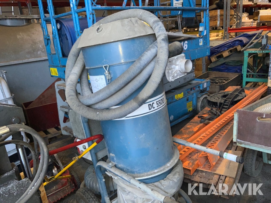 Industridammsugare Dustcontrol DC5500, Sävsjö, Klaravik aukt