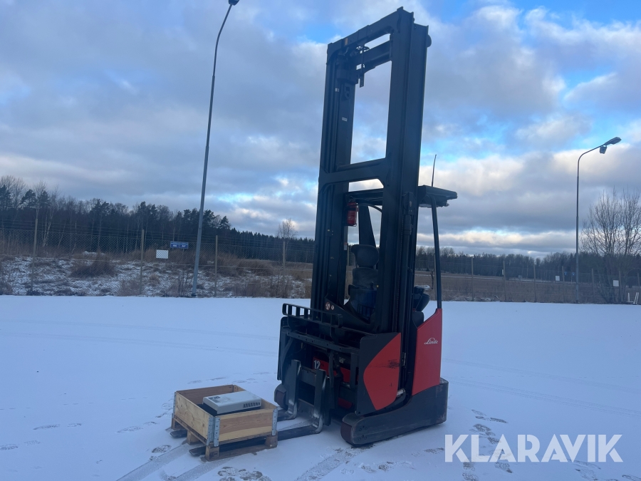 Skjutstativtruck Linde R14X-03, Kristinehamn, Klaravik aukt
